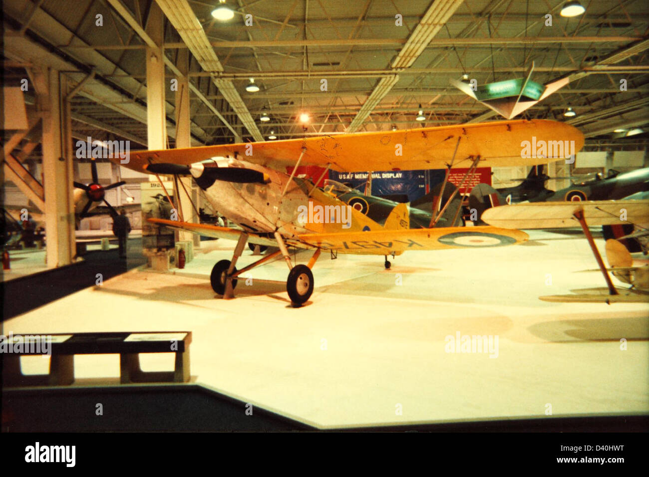 The Hawker Hart was a British biplane fighter aircraft used in the ...