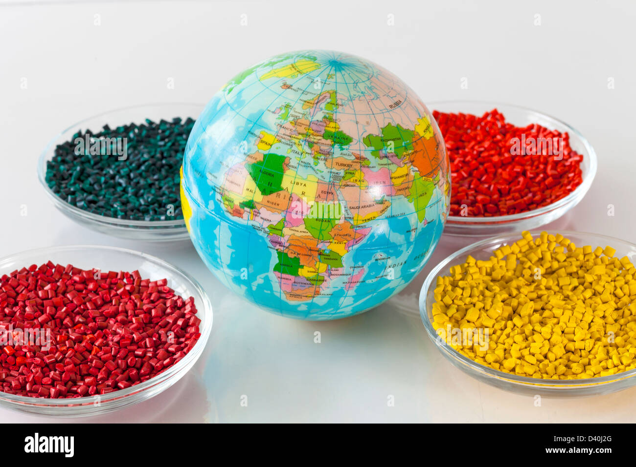 World of plastics Stock Photo - Alamy