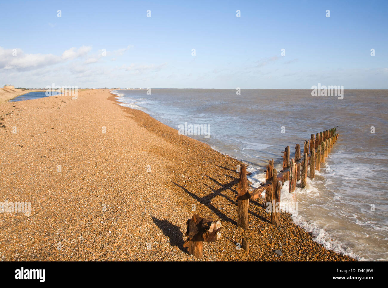 Old groynes hi-res stock photography and images - Alamy