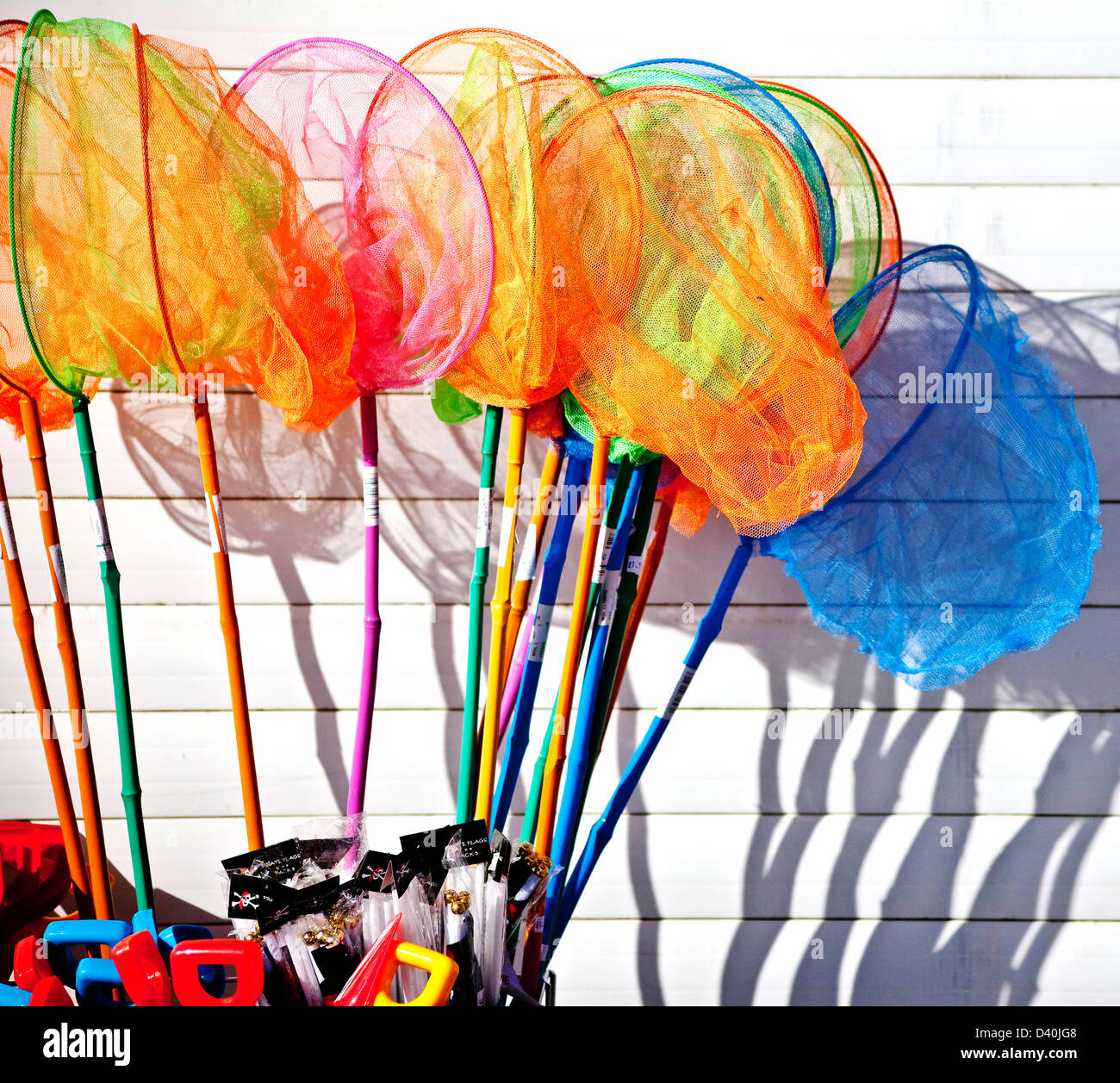 Childrens crabbing nets hi-res stock photography and images - Alamy