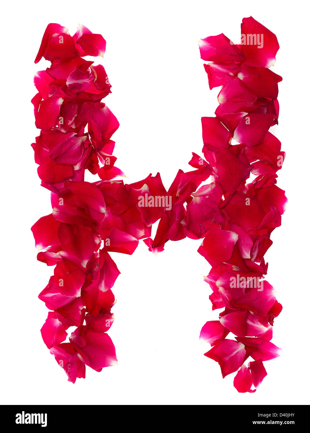 Letter H Flowers High Resolution Stock Photography and Images - Alamy