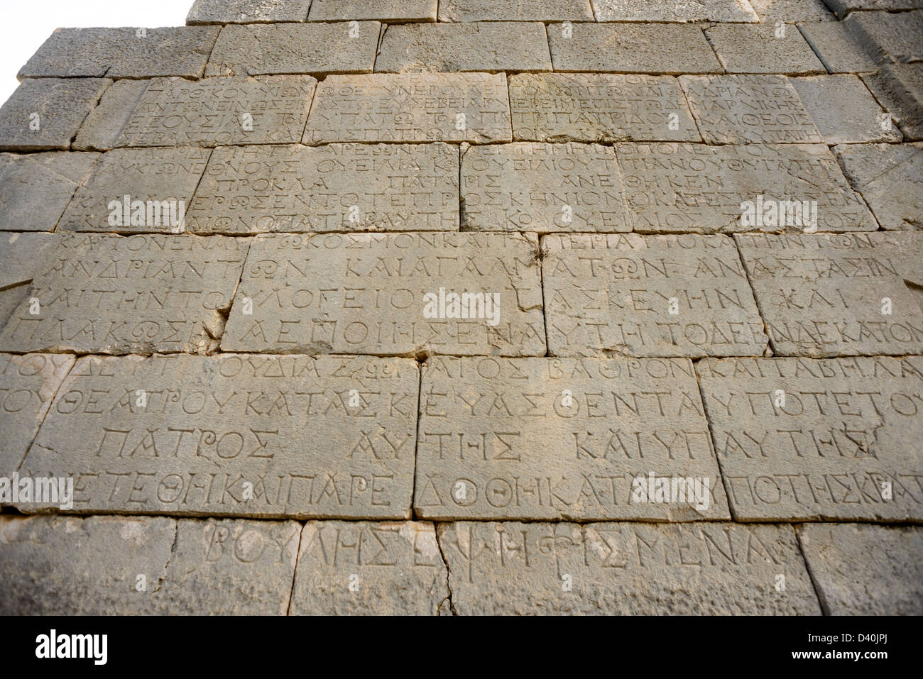 Lycian inscriptions hi-res stock photography and images - Alamy