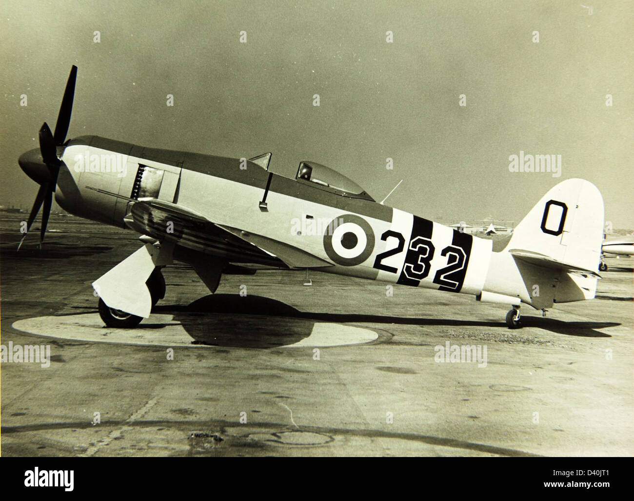 The Hawker Sea Fury, a British naval fighter, was renowned for its ...