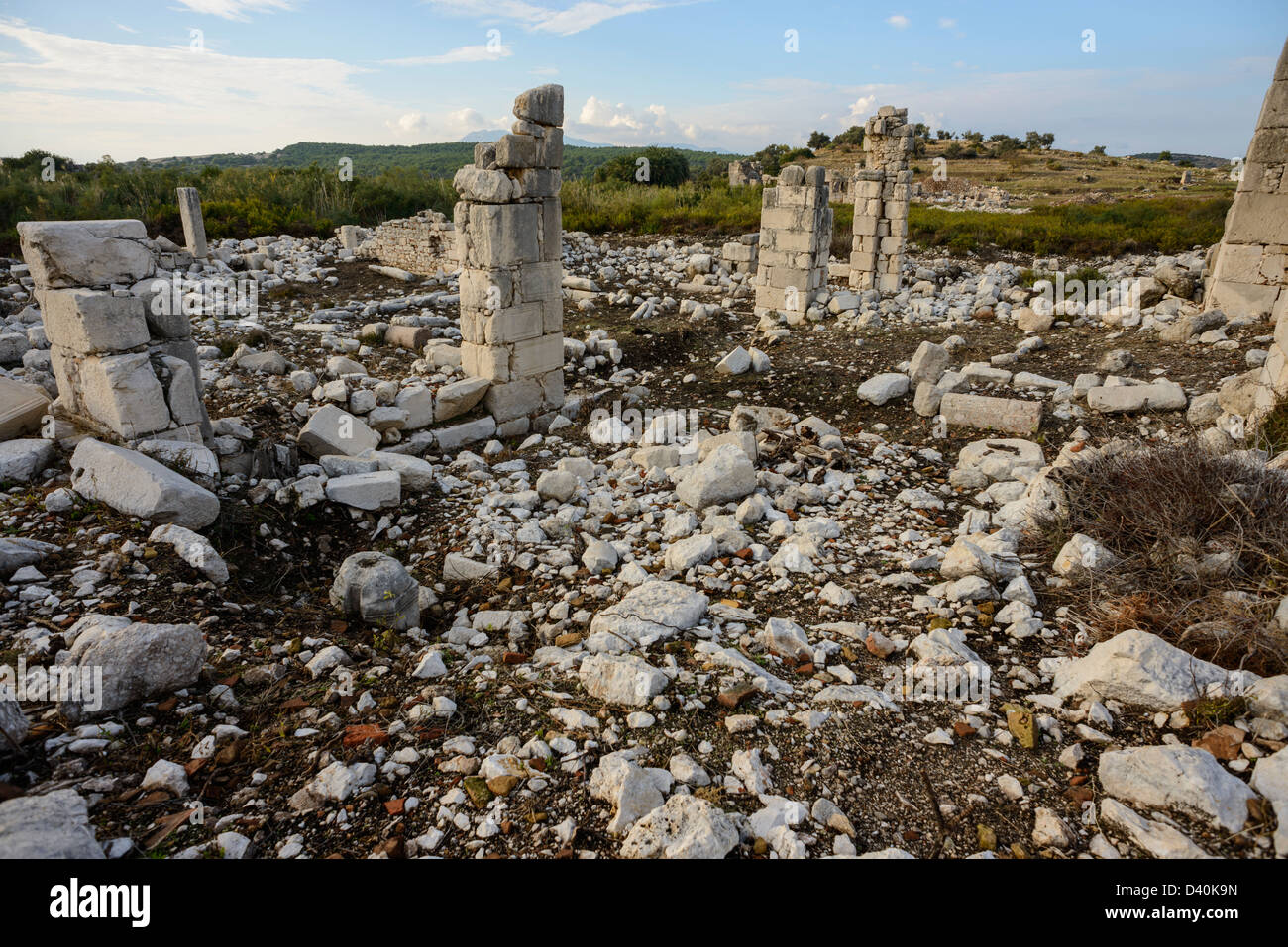Remains of Patara in southern Turkey Stock Photo - Alamy