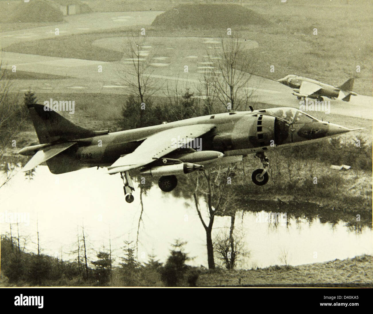 The Hawker Siddeley AV-8A Harrier was a British vertical/short takeoff ...