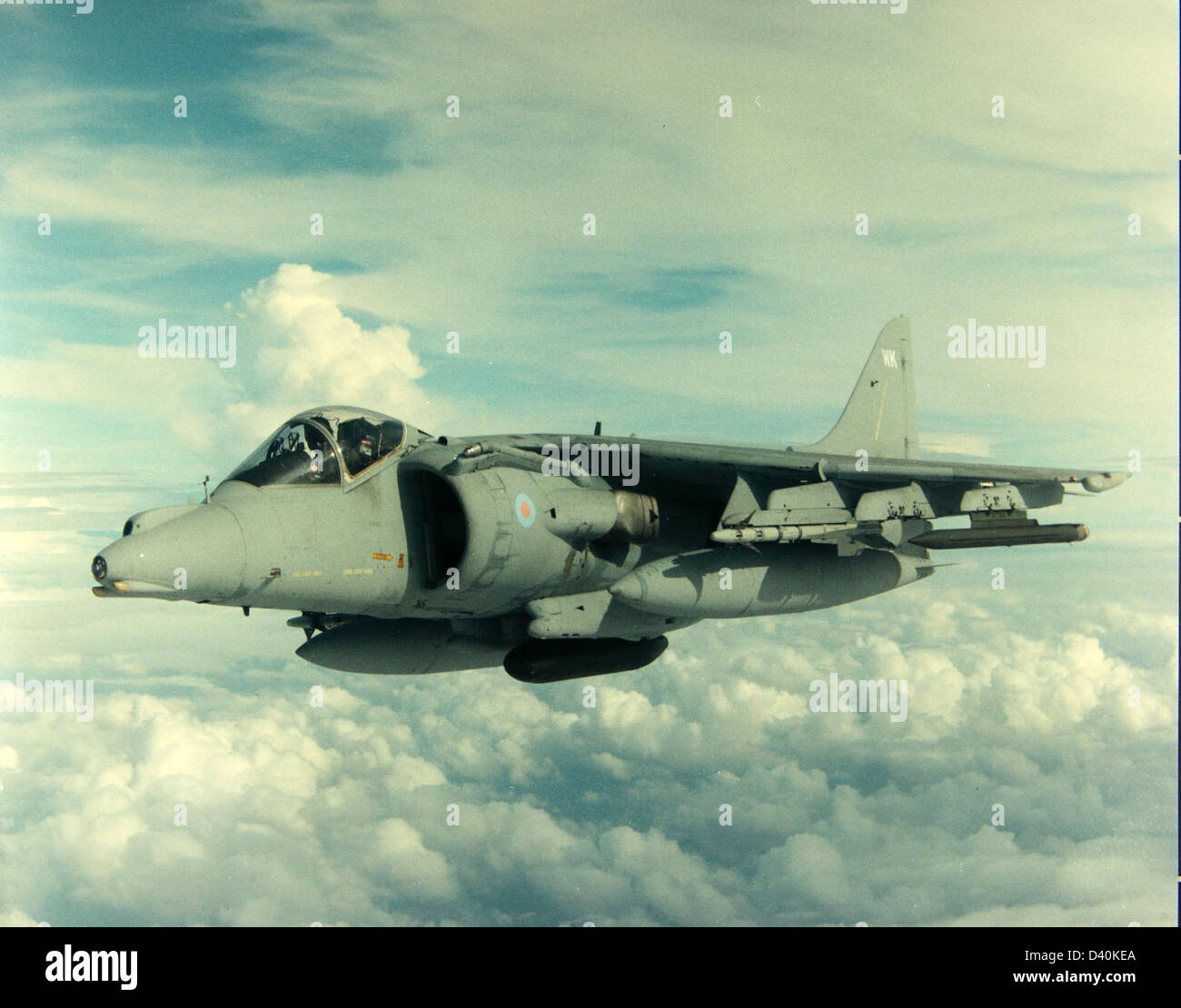 Hawker siddeley harrier vtol fighter aircraft hi-res stock photography ...