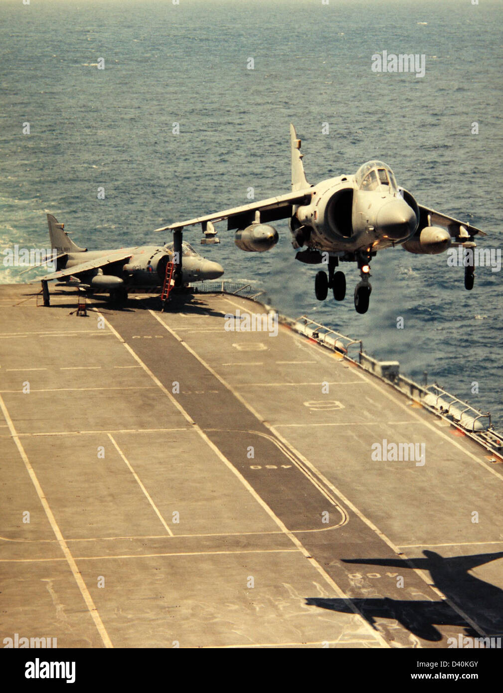 The Hawker Siddeley Harrier was a British jet aircraft famous for its ...