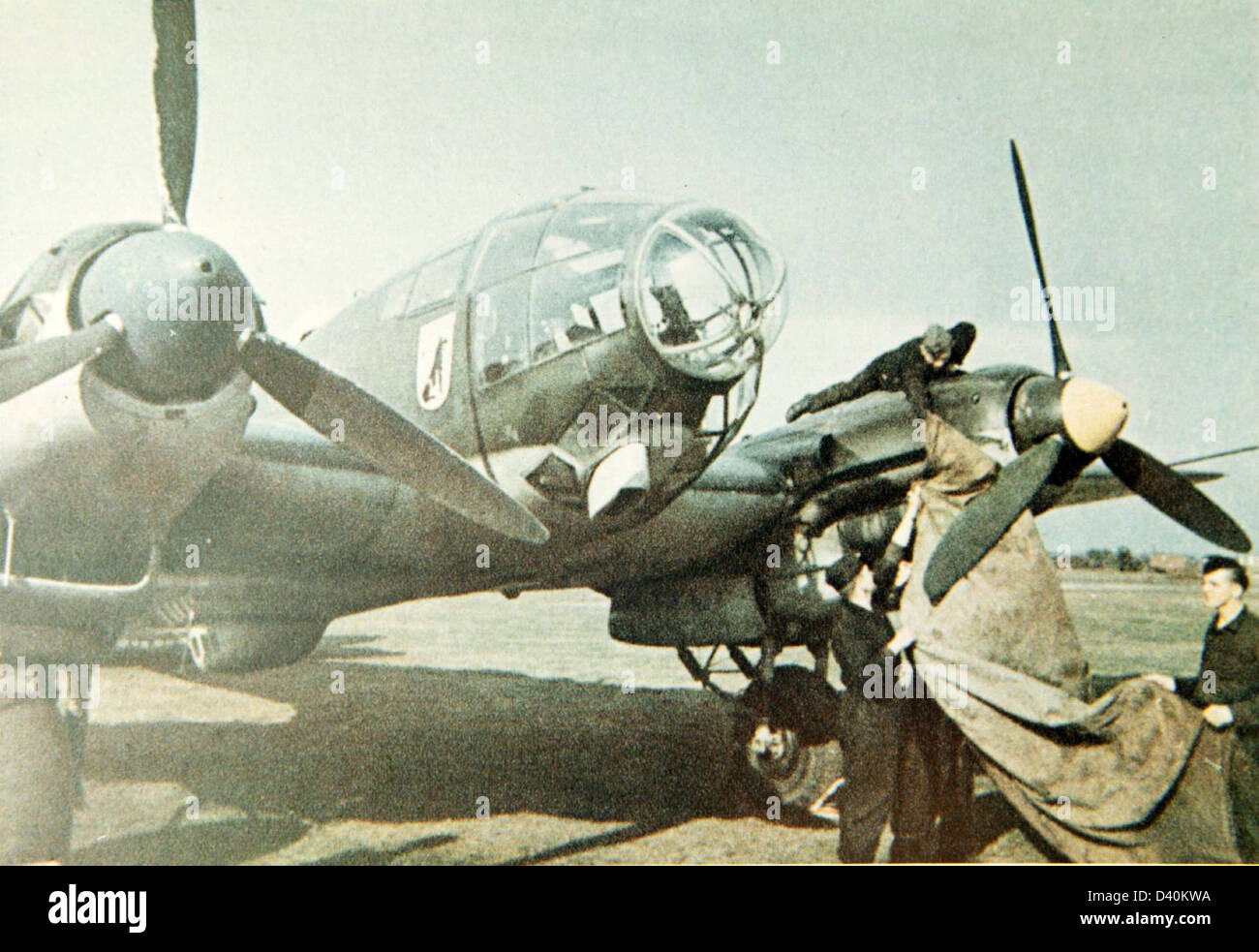 The Heinkel He 111 was a German medium bomber used during World War II ...