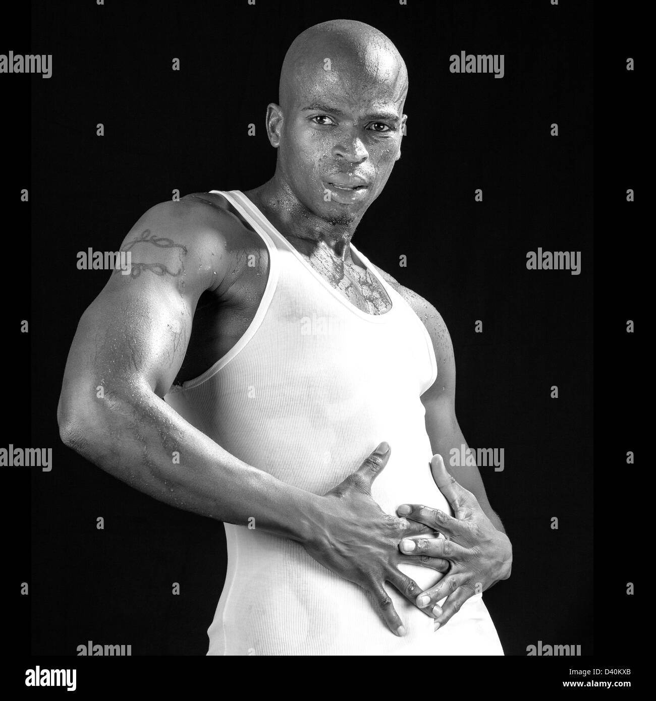 African american black young Black and White Stock Photos & Images - Alamy