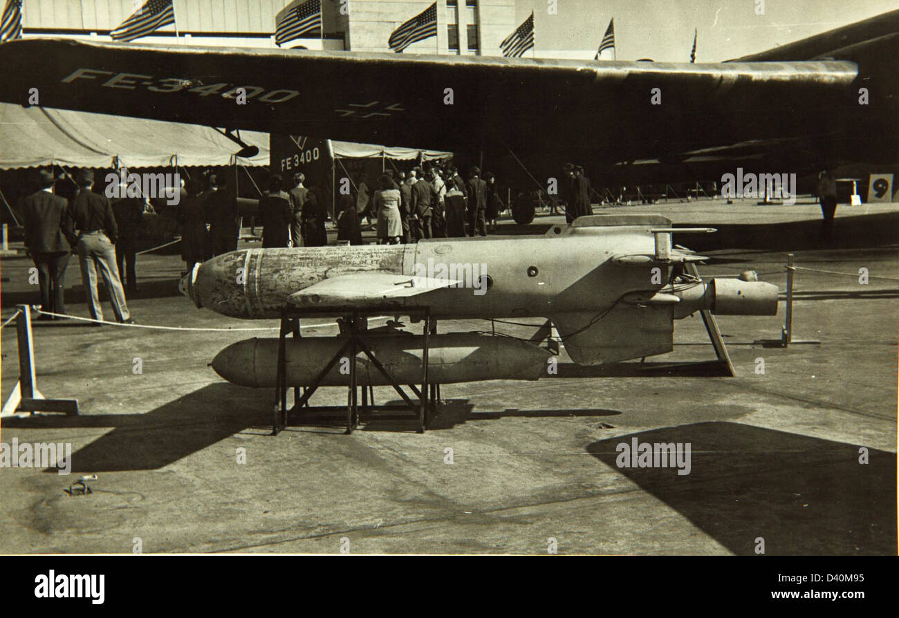 The Henschel HS 293 was a German guided glide bomb used during World ...