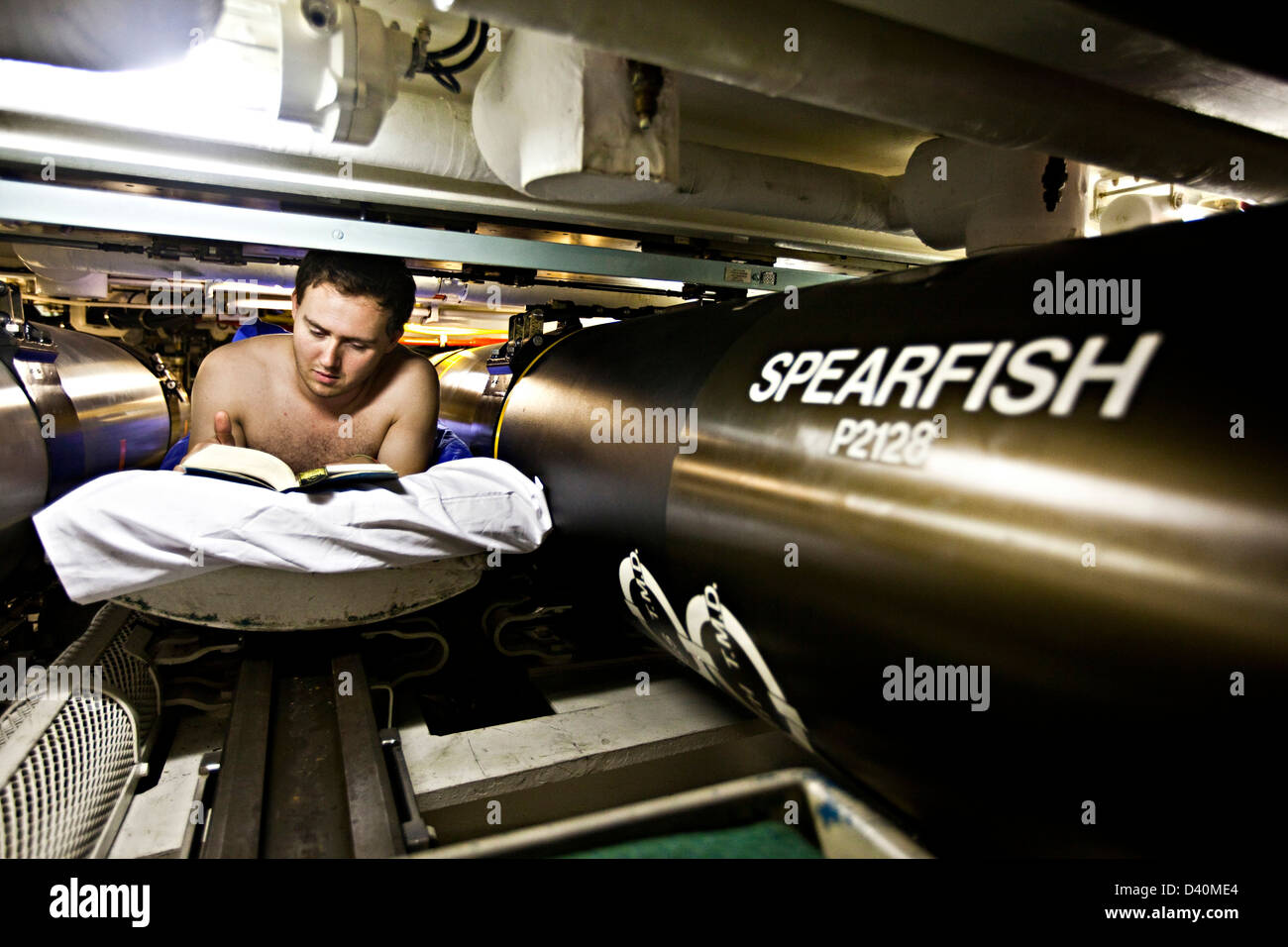 Spearfish torpedo on nuclear submarine hi-res stock photography and ...