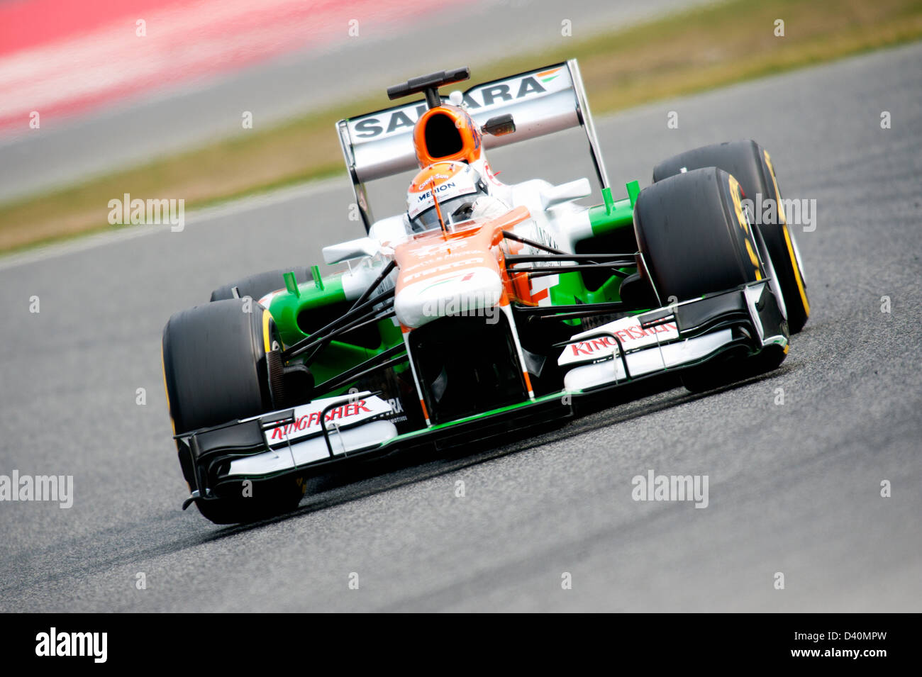 Adrian Sutil (GER), Force India F1 Team VJM06, Formula 1 testing ...