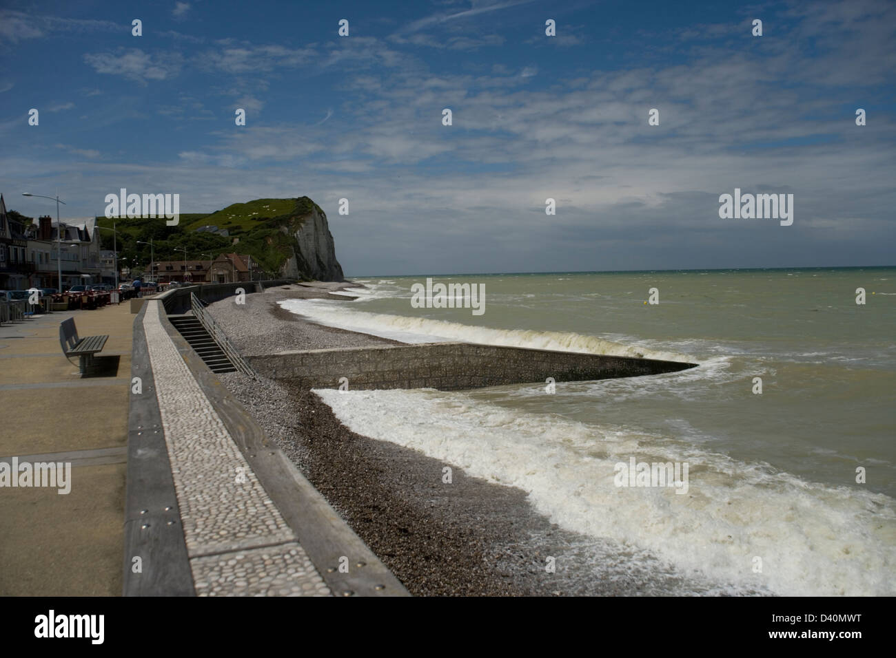 Veulettes sur Mer Normandy France Stock Photo - Alamy