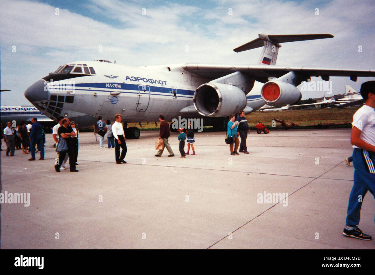 The Ilyushin Il-76 is a Soviet-designed, four-engine heavy transport ...