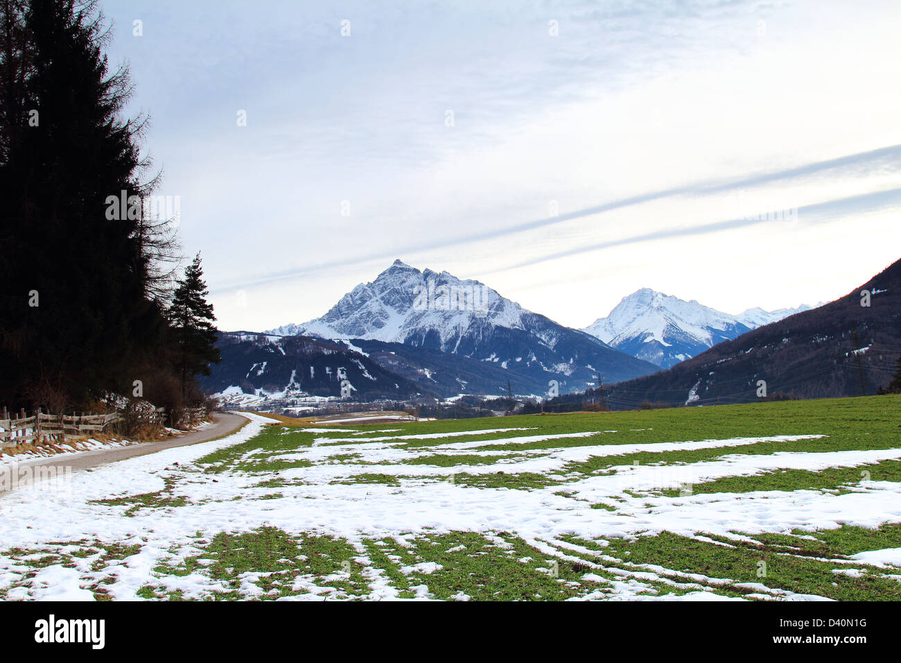 beautiful Mountains in Tirol, Austria Stock Photo - Alamy