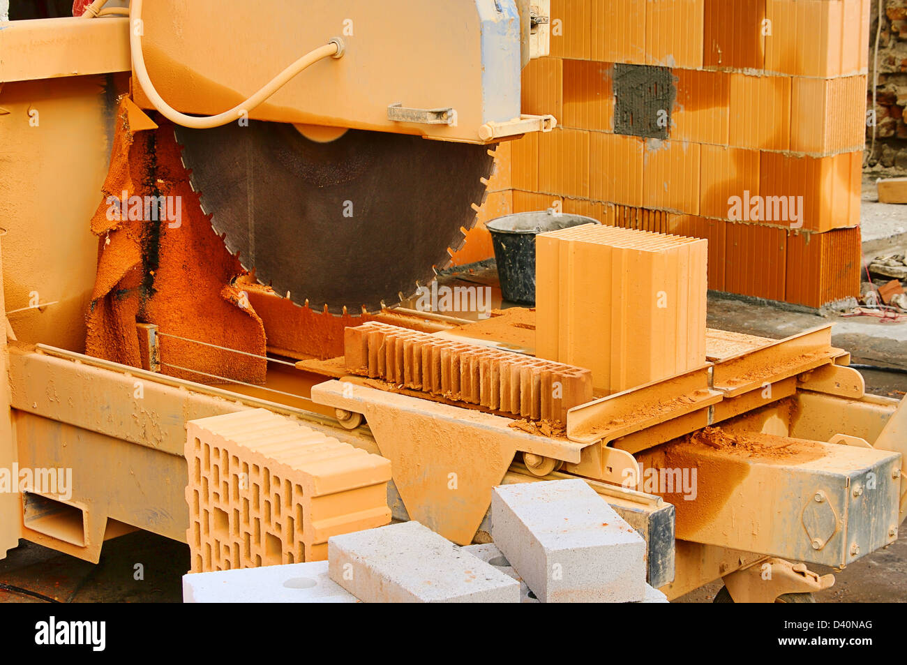 Steinsäge - stone saw 02 Stock Photo - Alamy