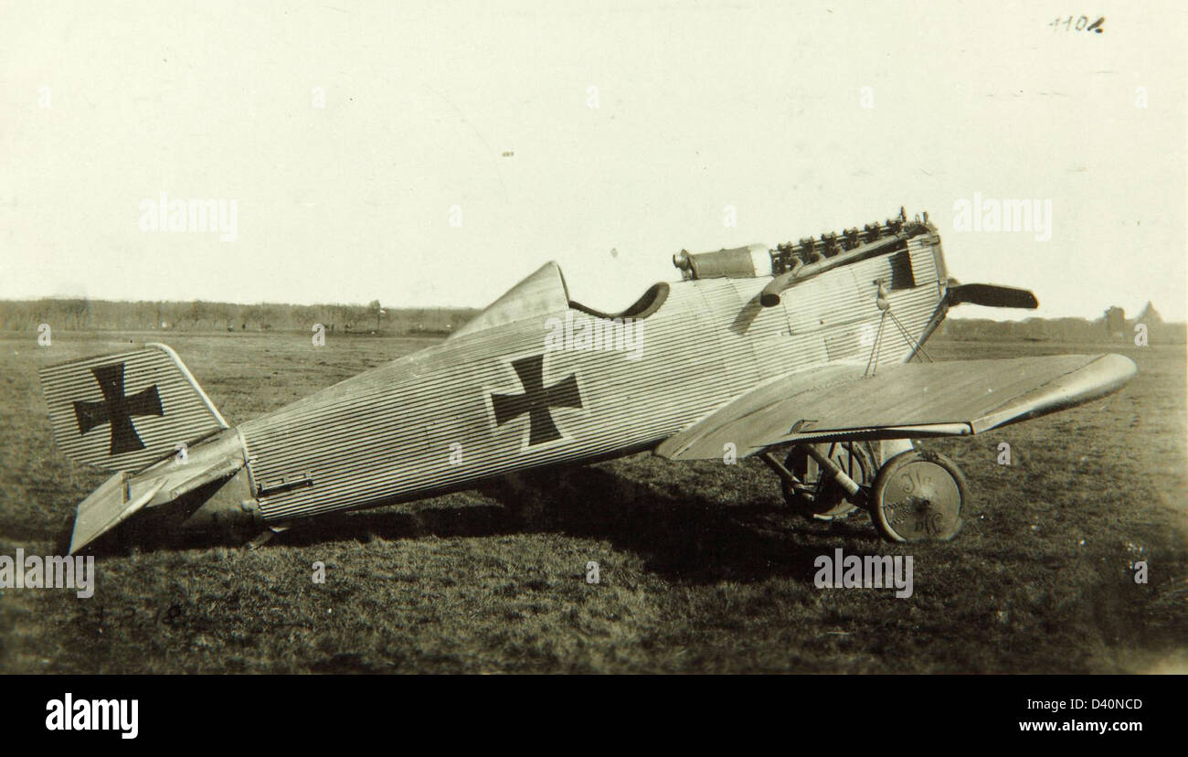 The Junkers J.7 was a German aircraft prototype developed during World ...