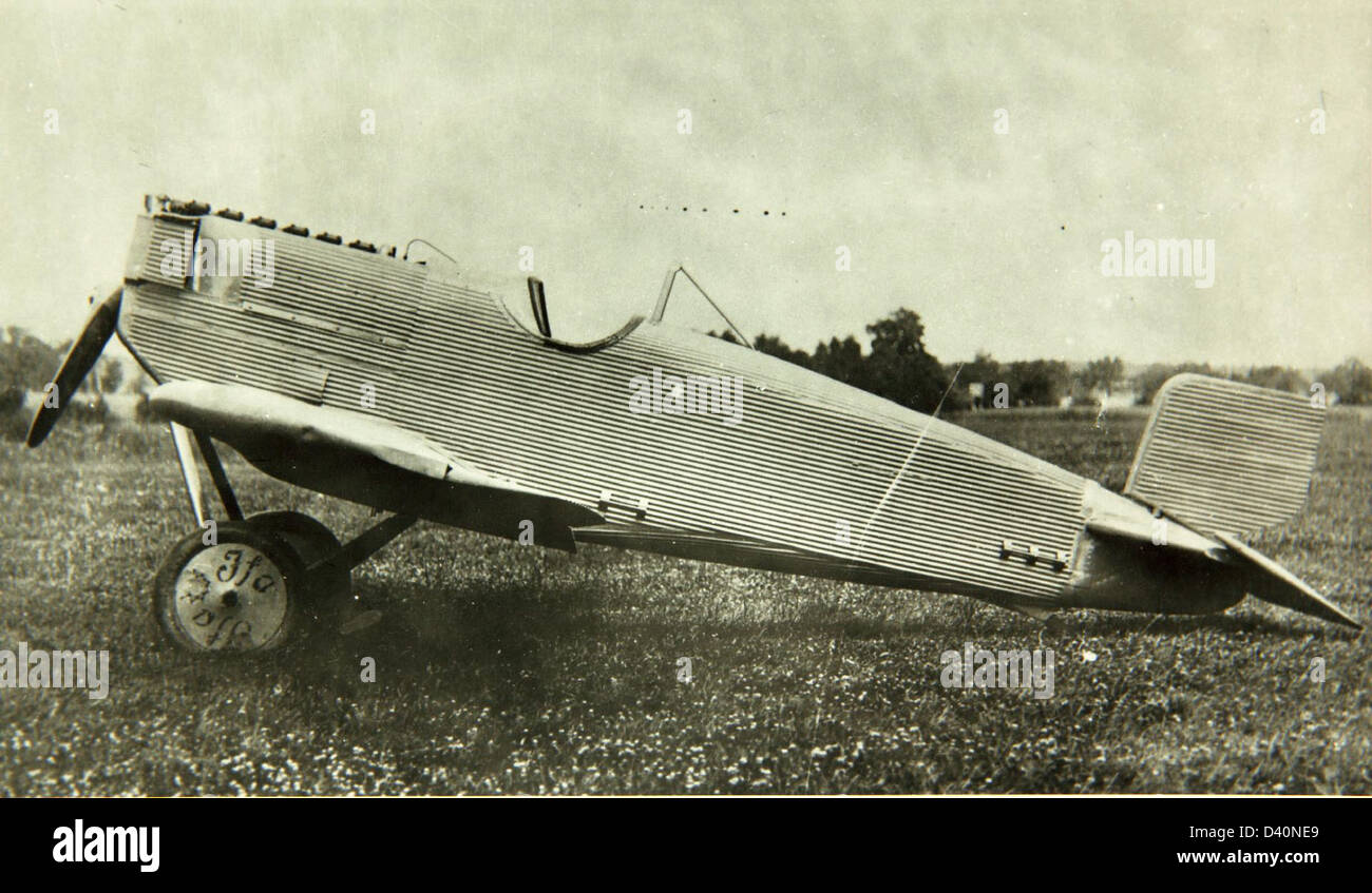 The Junkers J.9 (D-I) was a German World War I monoplane, developed as ...
