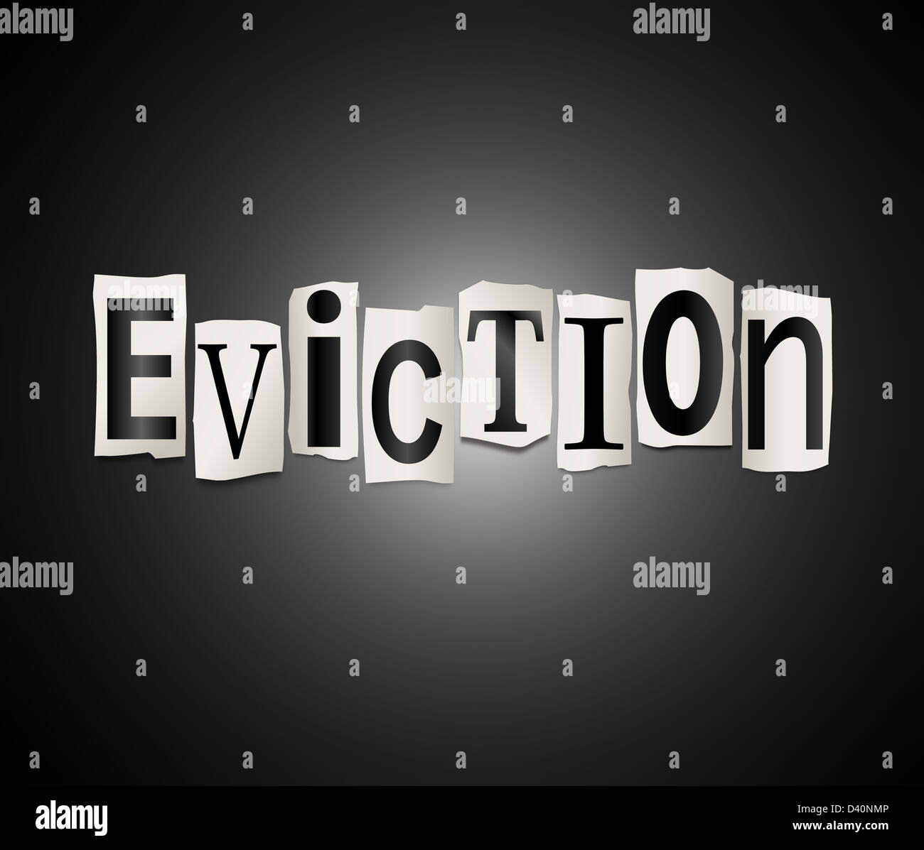 Eviction Notice Word High Resolution Stock Photography and Images - Alamy