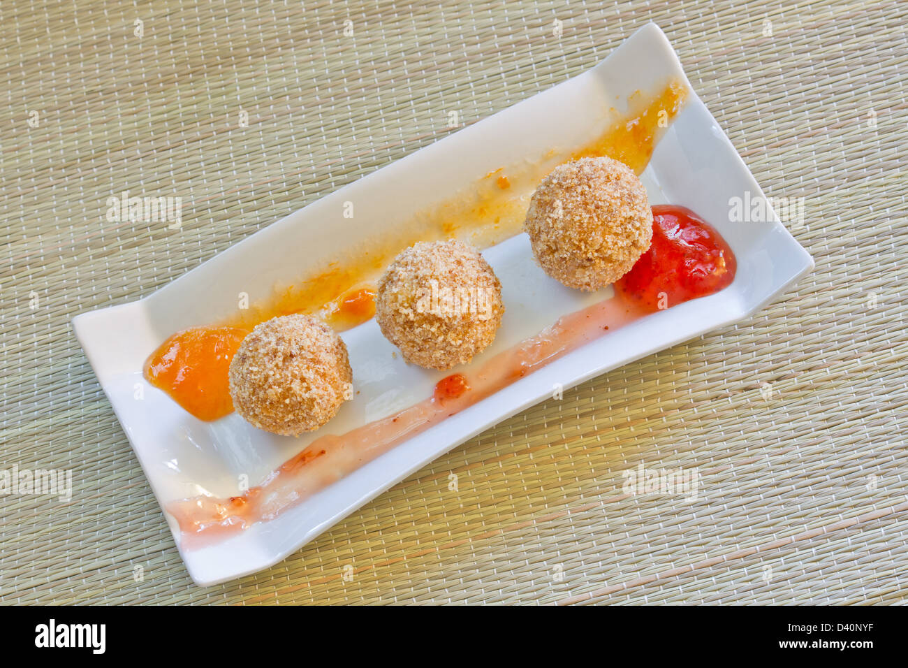 Papanasi - Romanian traditional donut made from a mixture of sweet ...