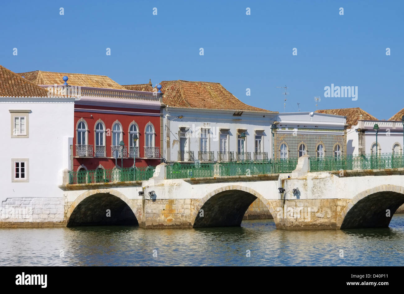 Tavira portugal bridge hi-res stock photography and images - Alamy