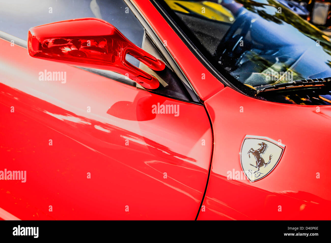 Ferrari f430 door mirror hi-res stock photography and images - Alamy