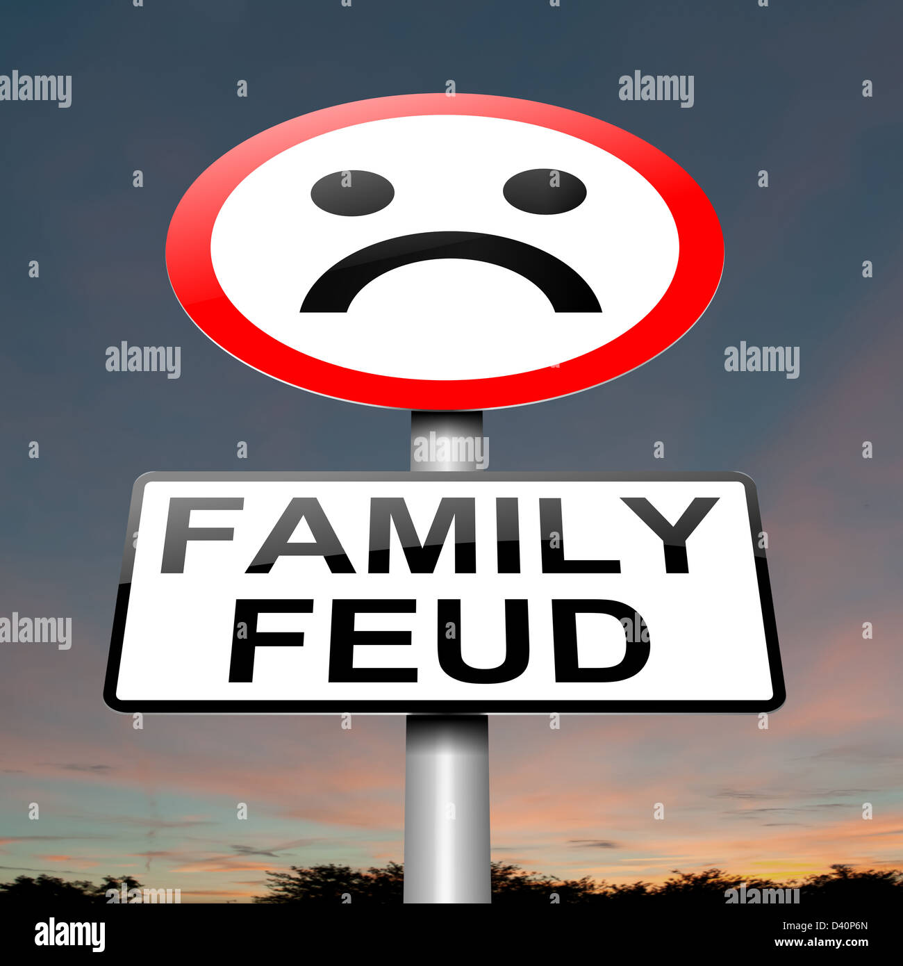 Family feud hi-res stock photography and images - Alamy