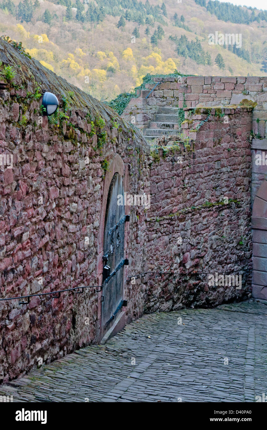 alley, asphalt, background, block, blocks, boulevard, castle ...