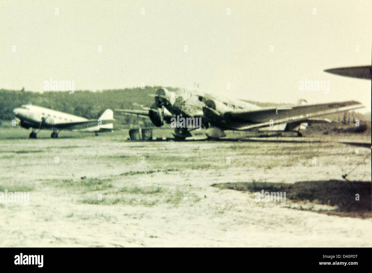 The Junkers Ju 52, a three-engine transport aircraft, was vital in ...