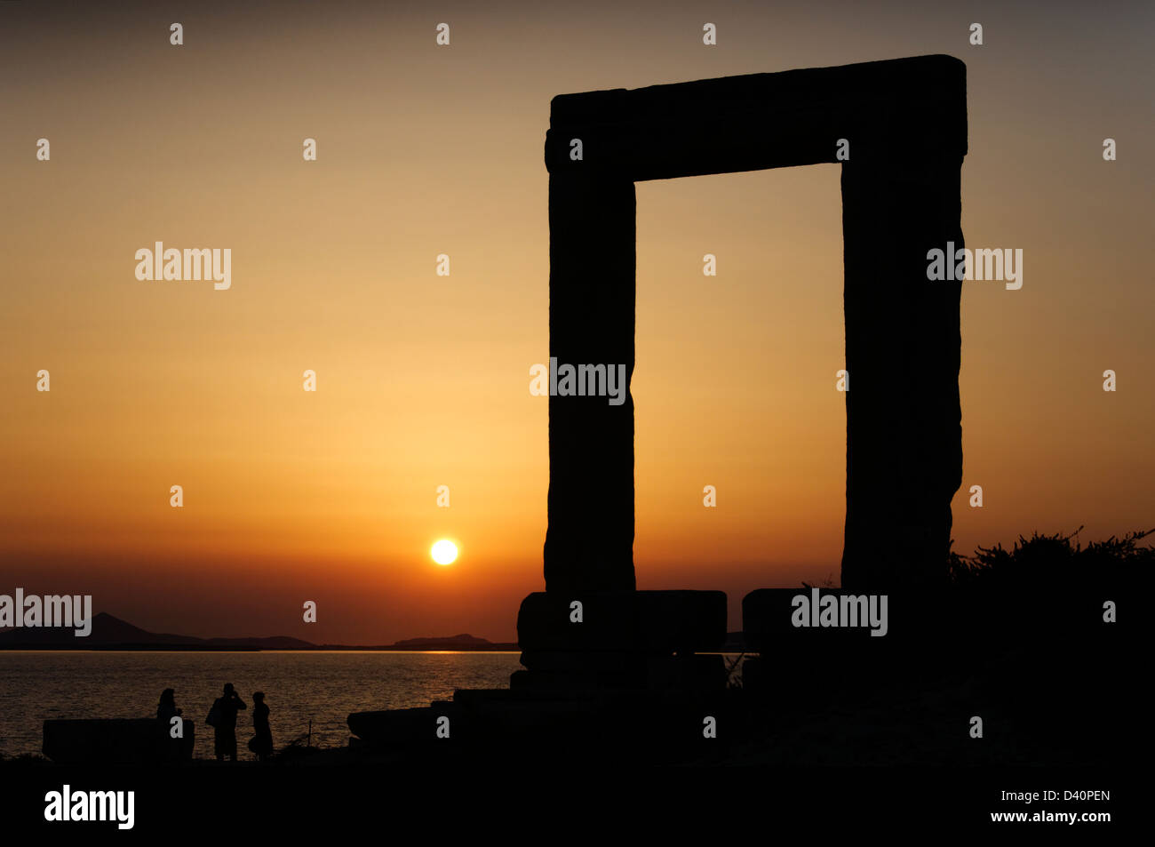 Cyclades archipelago sunset hi-res stock photography and images - Alamy
