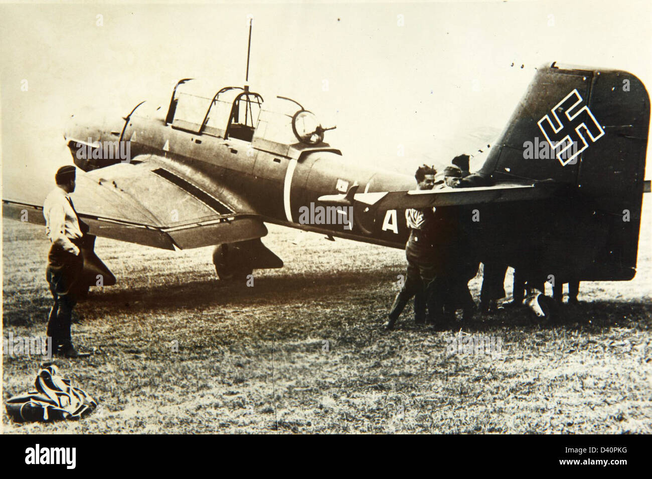 The Junkers Ju 87, also known as the Stuka, was a German dive bomber ...
