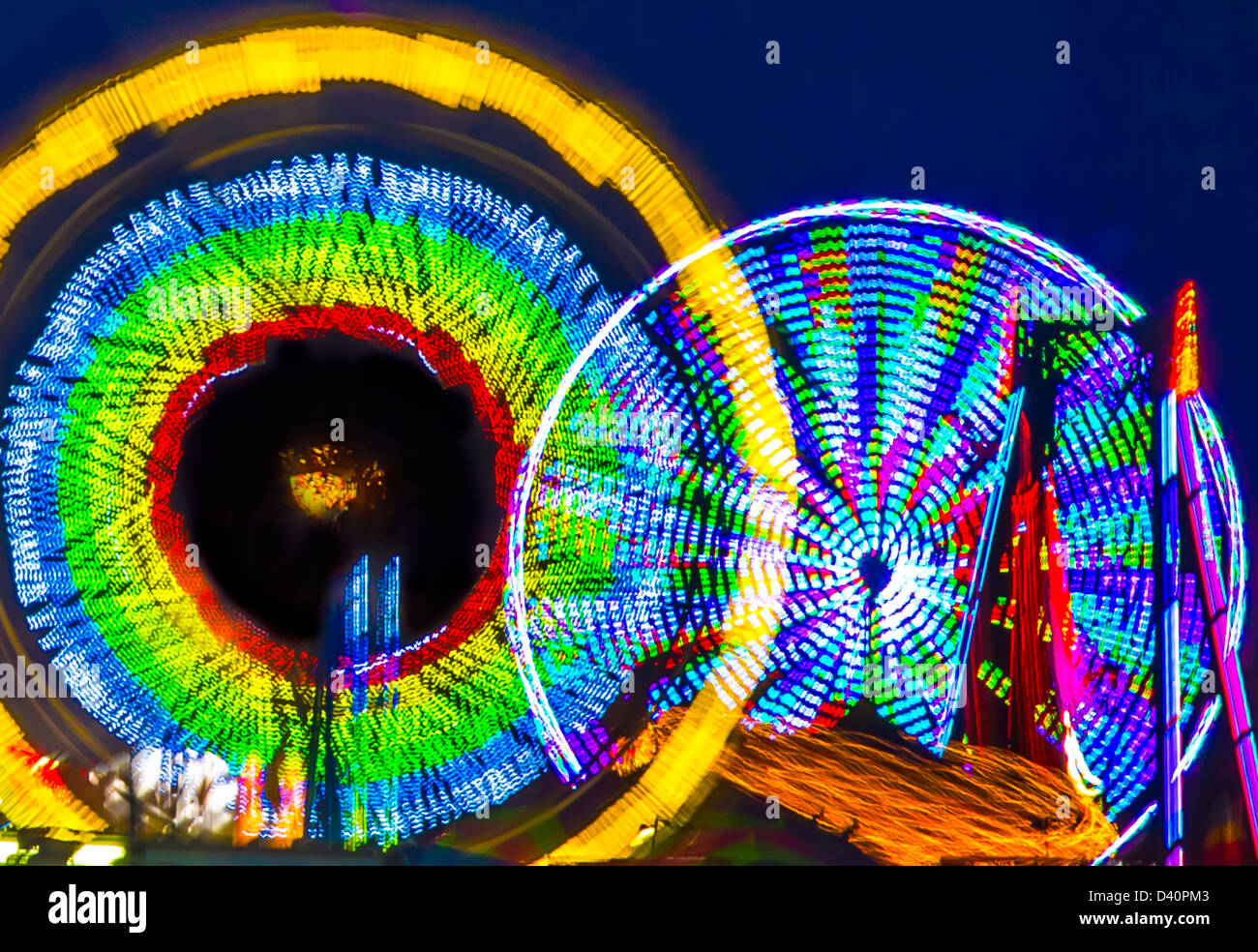 Carnival rides hi-res stock photography and images - Alamy
