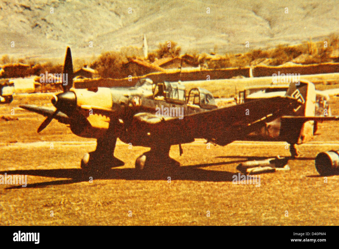 The Junkers Ju 87, also known as the Stuka, was a German dive bomber ...