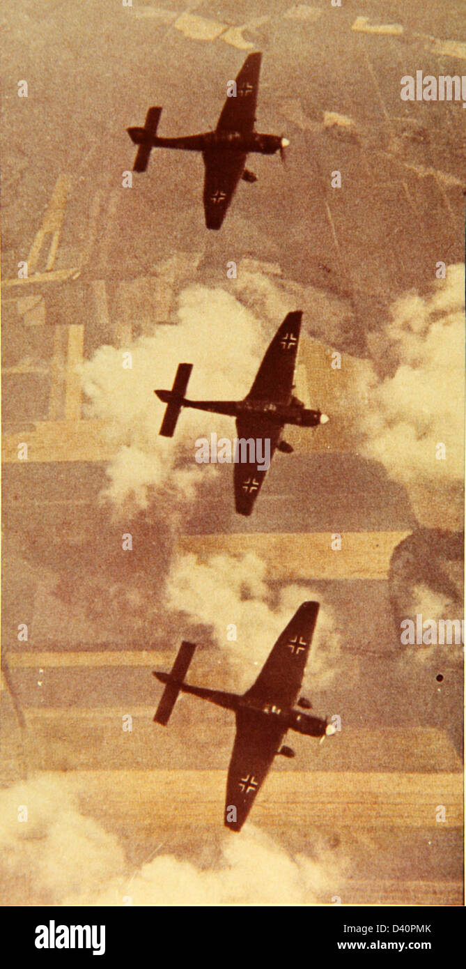 The Junkers Ju 87, also known as the Stuka, was a German dive bomber ...