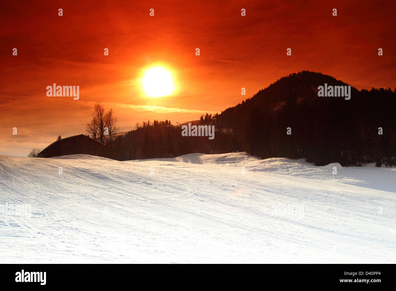 Kirchberg in tirol winter hi-res stock photography and images - Alamy