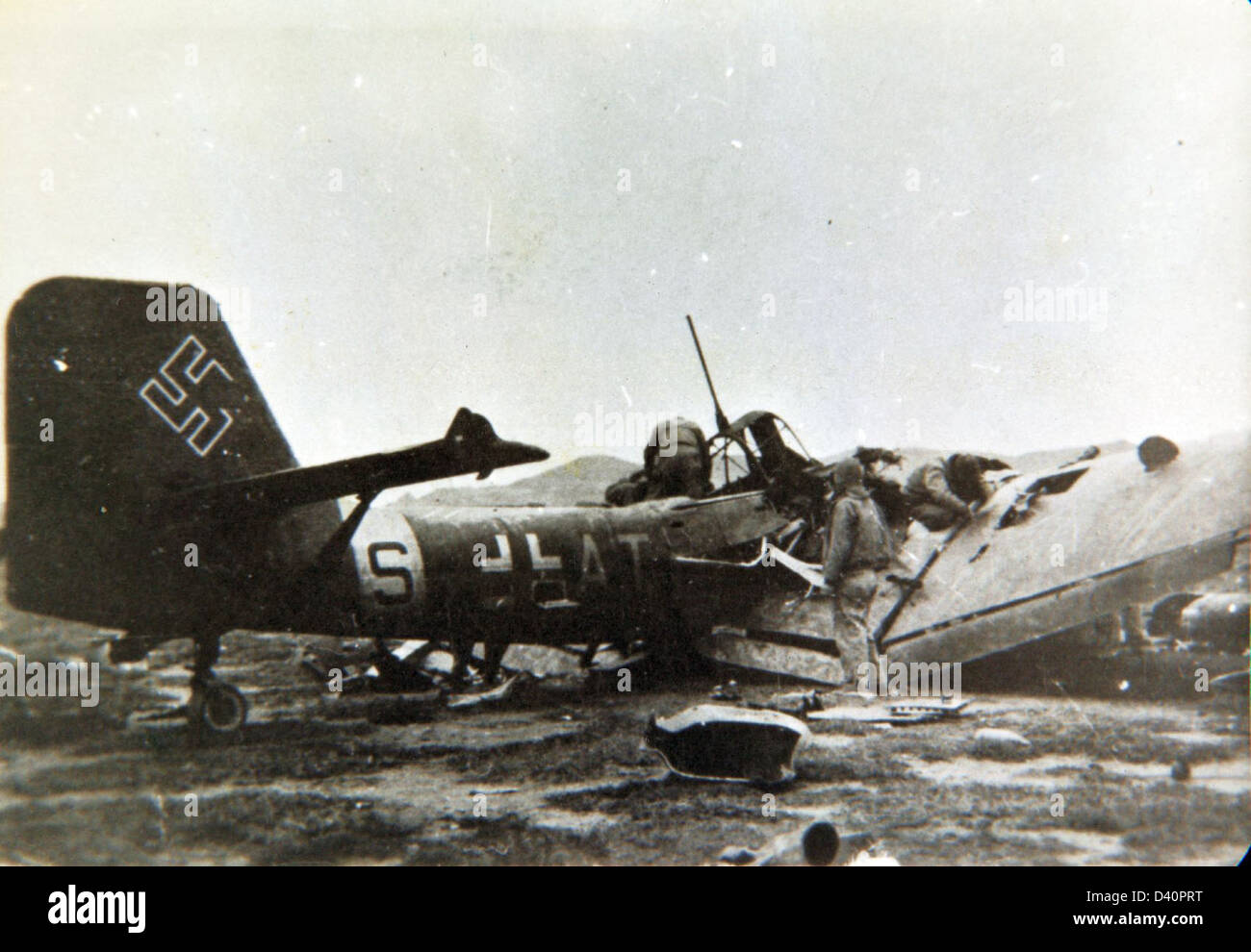 The Junkers Ju.87, or Stuka, was a German dive bomber aircraft used ...