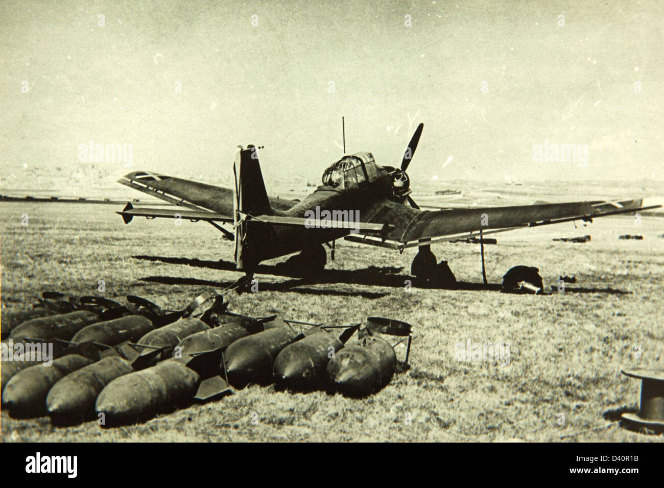 The Junkers Ju 87, commonly known as the Stuka, was a German dive ...