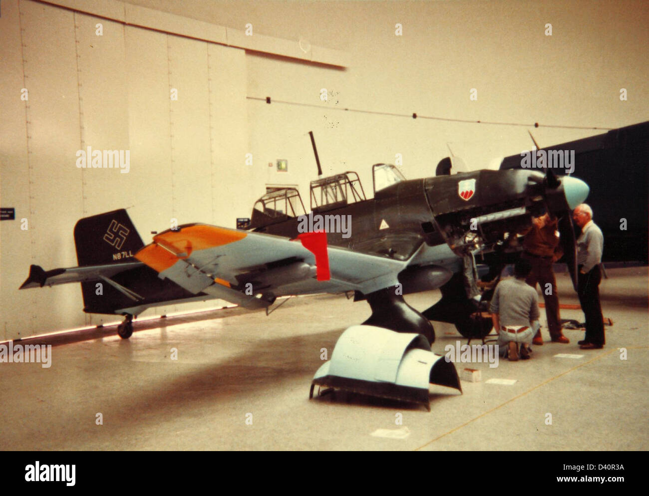 The Junkers Ju 87, also known as the Stuka, was a German dive bomber ...