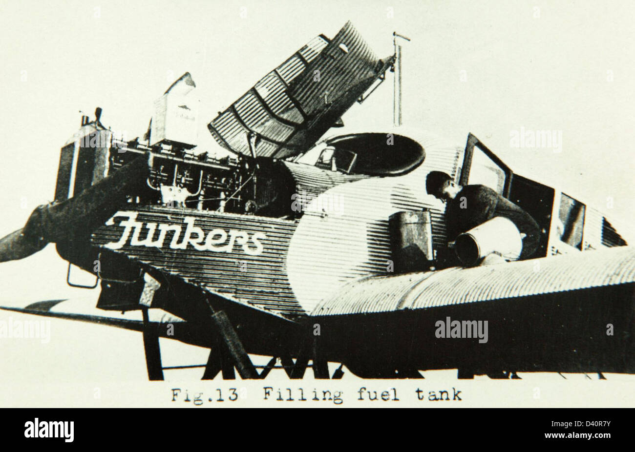 Junkers, F-13 (JL-6 Stock Photo - Alamy
