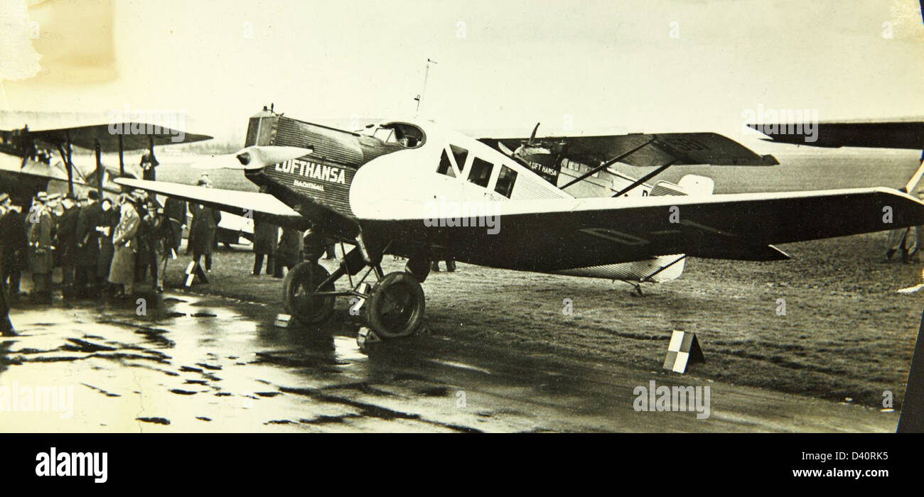 The Junkers F-13 was one of the first all-metal commercial aircraft ...