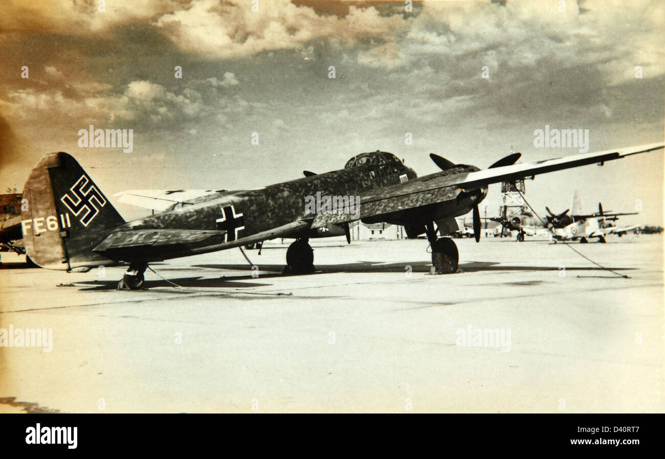 The Junkers Ju 88 was a German bomber used in World War II. It was versatile, serving in several ...
