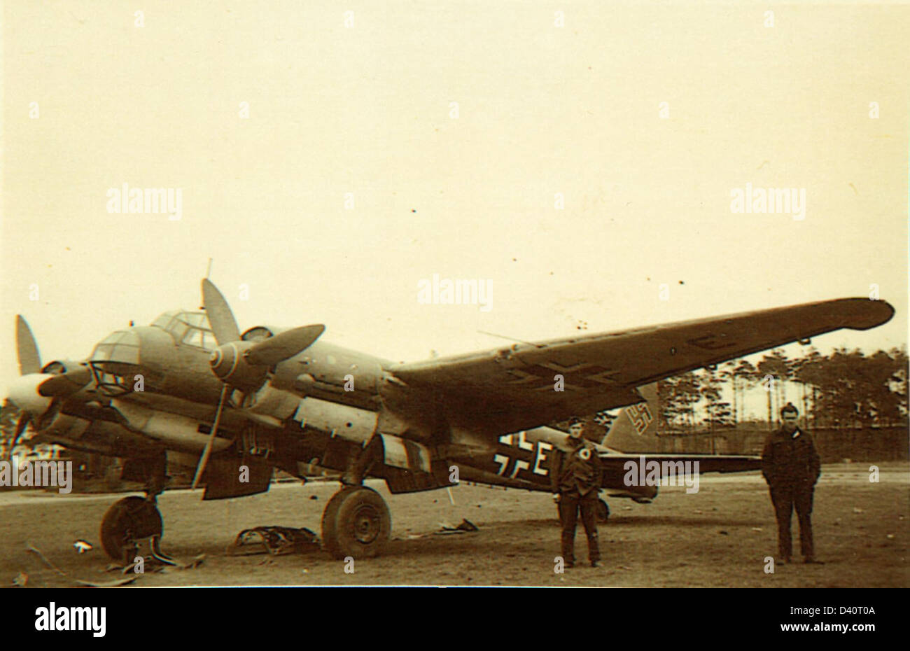 The Junkers Ju 88 was a German twin-engine aircraft used during World War II, primarily as a ...