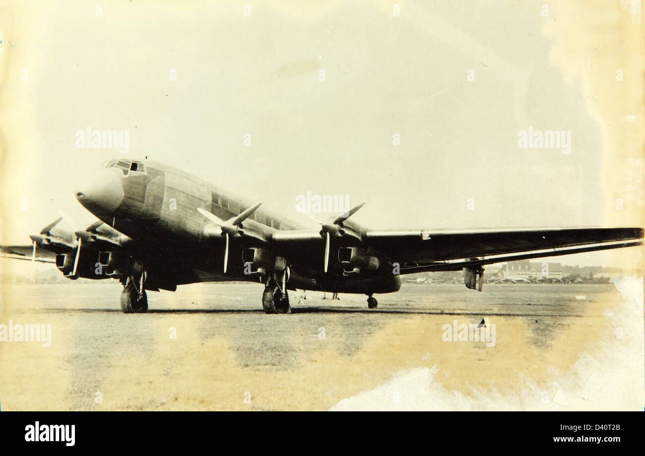 The Junkers Ju.90 was a German transport aircraft developed during the ...