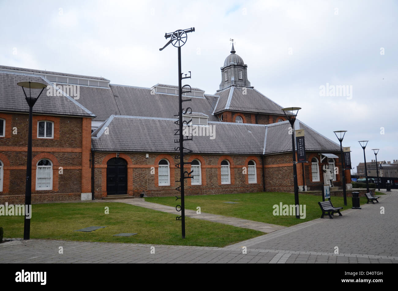 The Royal Arsenal Riverside development on the old Woolwich Arsenal in ...