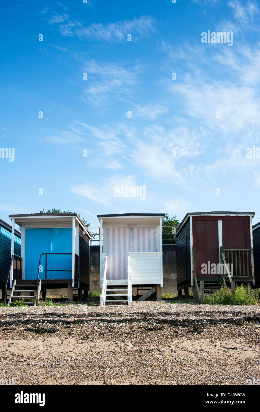 Beach Huts at Southend, Essex, UK Stock Photo - Alamy