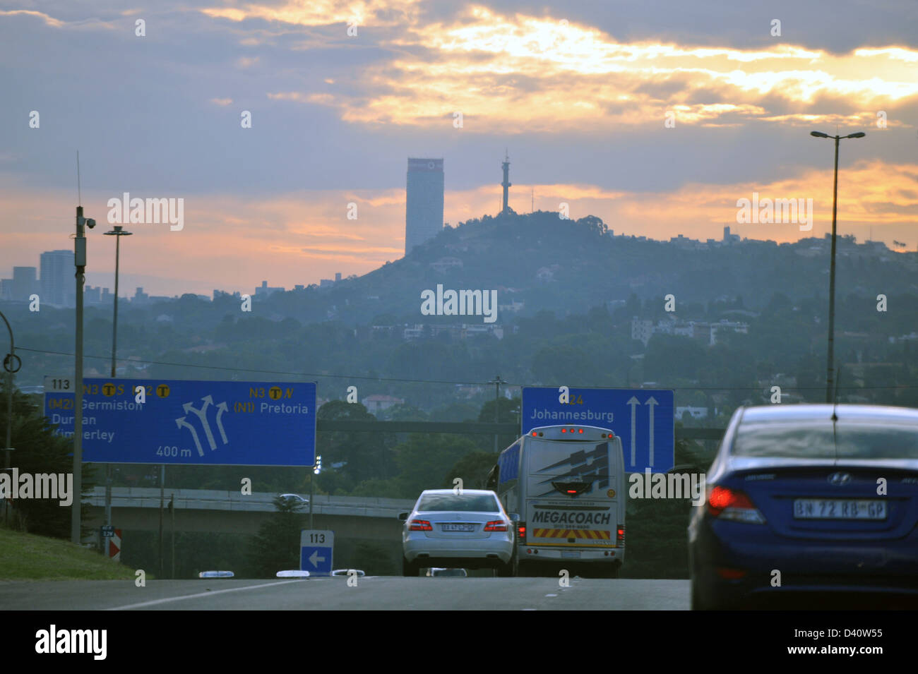 Johannesburg city highway hi-res stock photography and images - Alamy