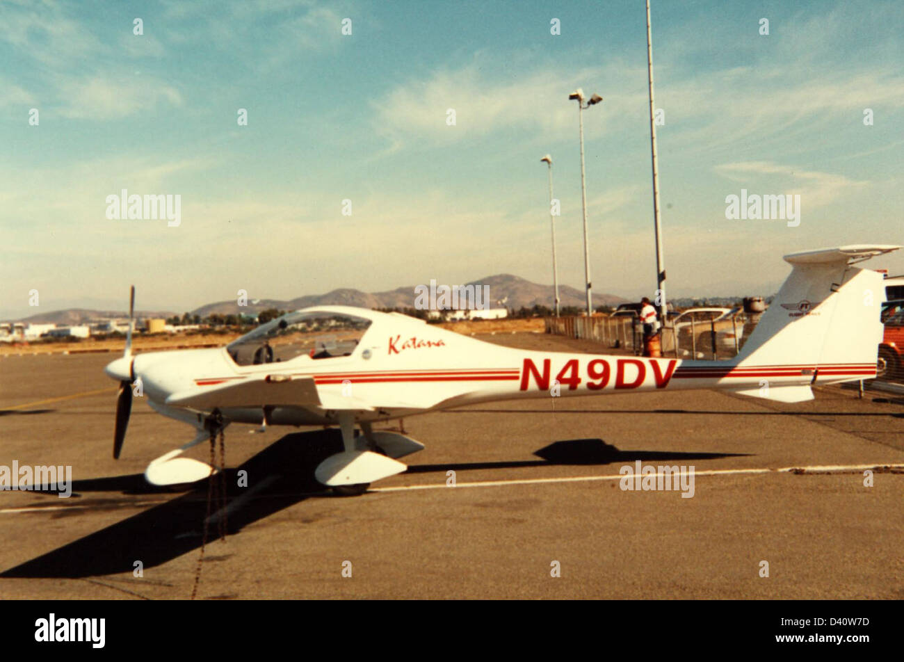 The Diamond DV20 Katan is a two-seat light aircraft designed for flight ...