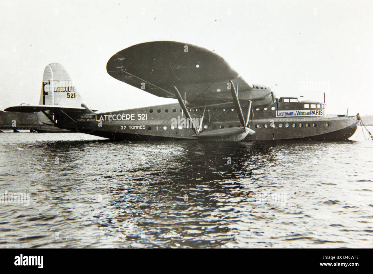 The Latecoere LAT 521 was a French seaplane developed in the 1930s for ...