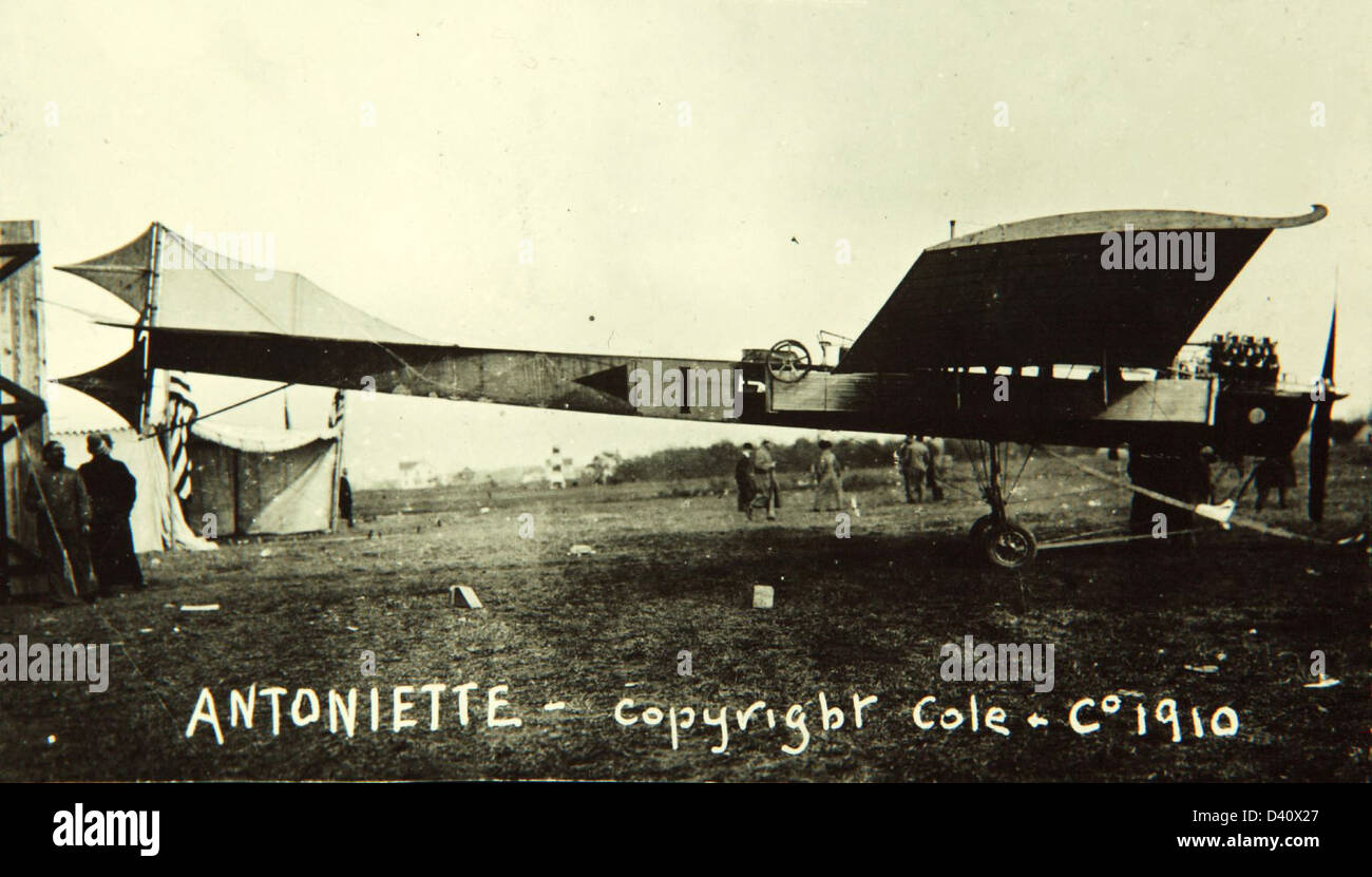 The Antoinette was a pioneering French aircraft developed in the early ...