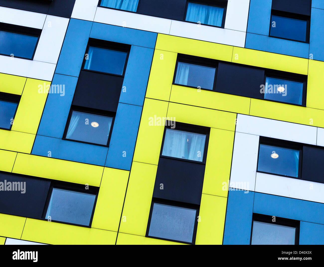 Colourful Modern Architecture Stock Photo - Alamy